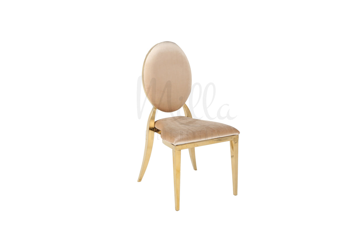 Champagne/Gold Washington Chair – Milla Event Rentals