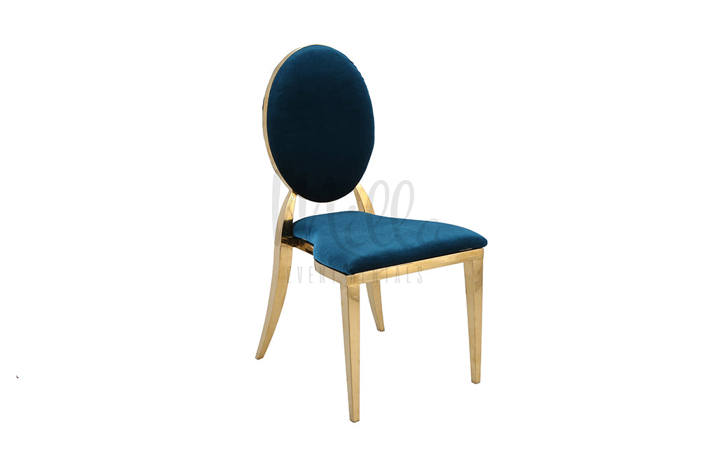Teal gold chair store